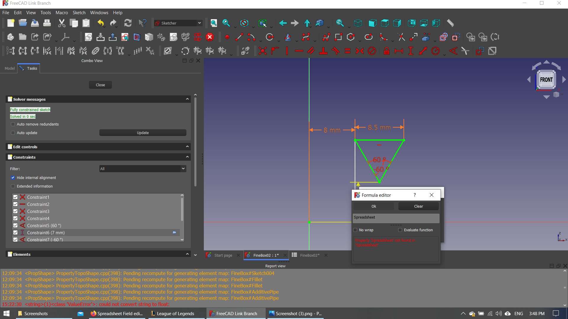 Spreadsheet Field edit · Issue #537 · realthunder/FreeCAD_assembly3 · GitHub