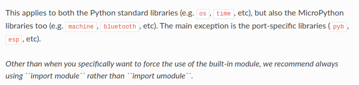 docs: Small formatting problem · Issue #8948 · micropython/micropython · GitHub
