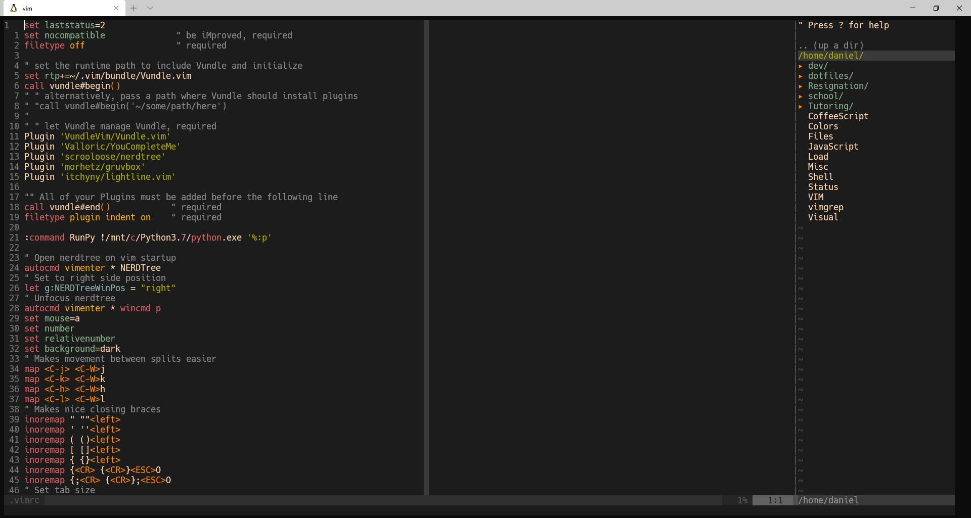 Lightline will not load · Issue #487 · itchyny/lightline.vim · GitHub