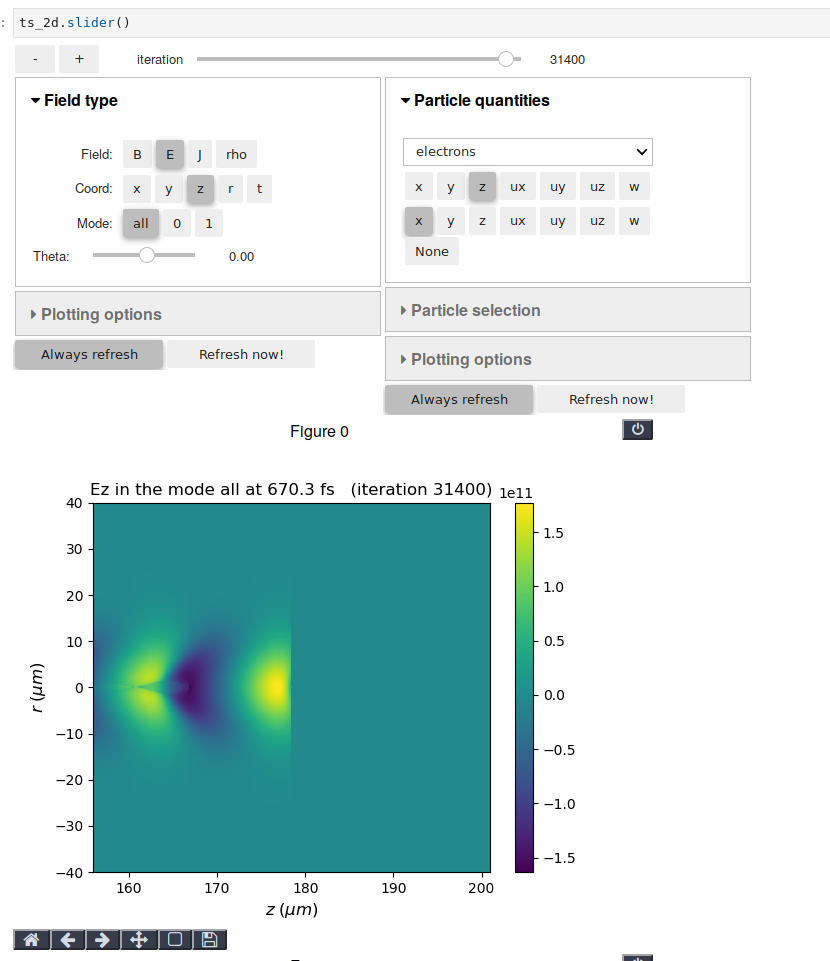 output data for multinode run · Issue #372 · fbpic/fbpic · GitHub