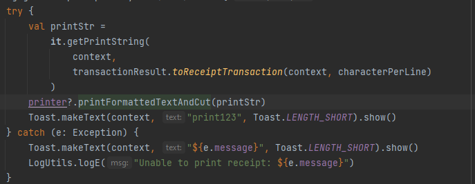 Can not print on the release build · Issue #358 · DantSu/ESCPOS-ThermalPrinter-Android · GitHub