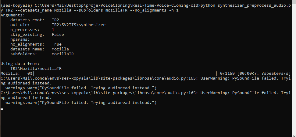 doesn't recognize speakers · Issue #998 · CorentinJ/Real-Time-Voice-Cloning · GitHub