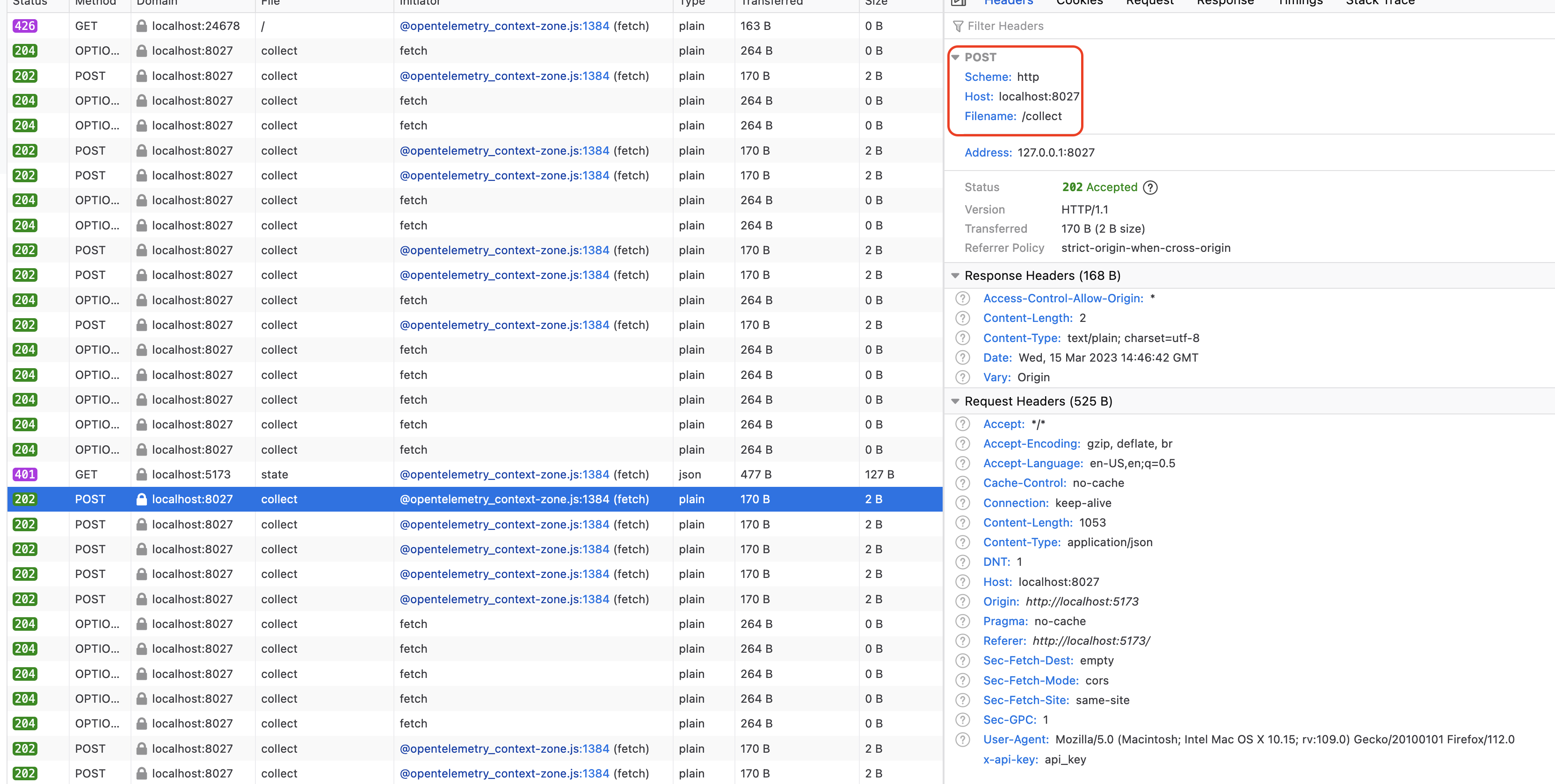 Add more documentation on W3CTraceContextPropagator as it is not injecting correctly traceparent ...
