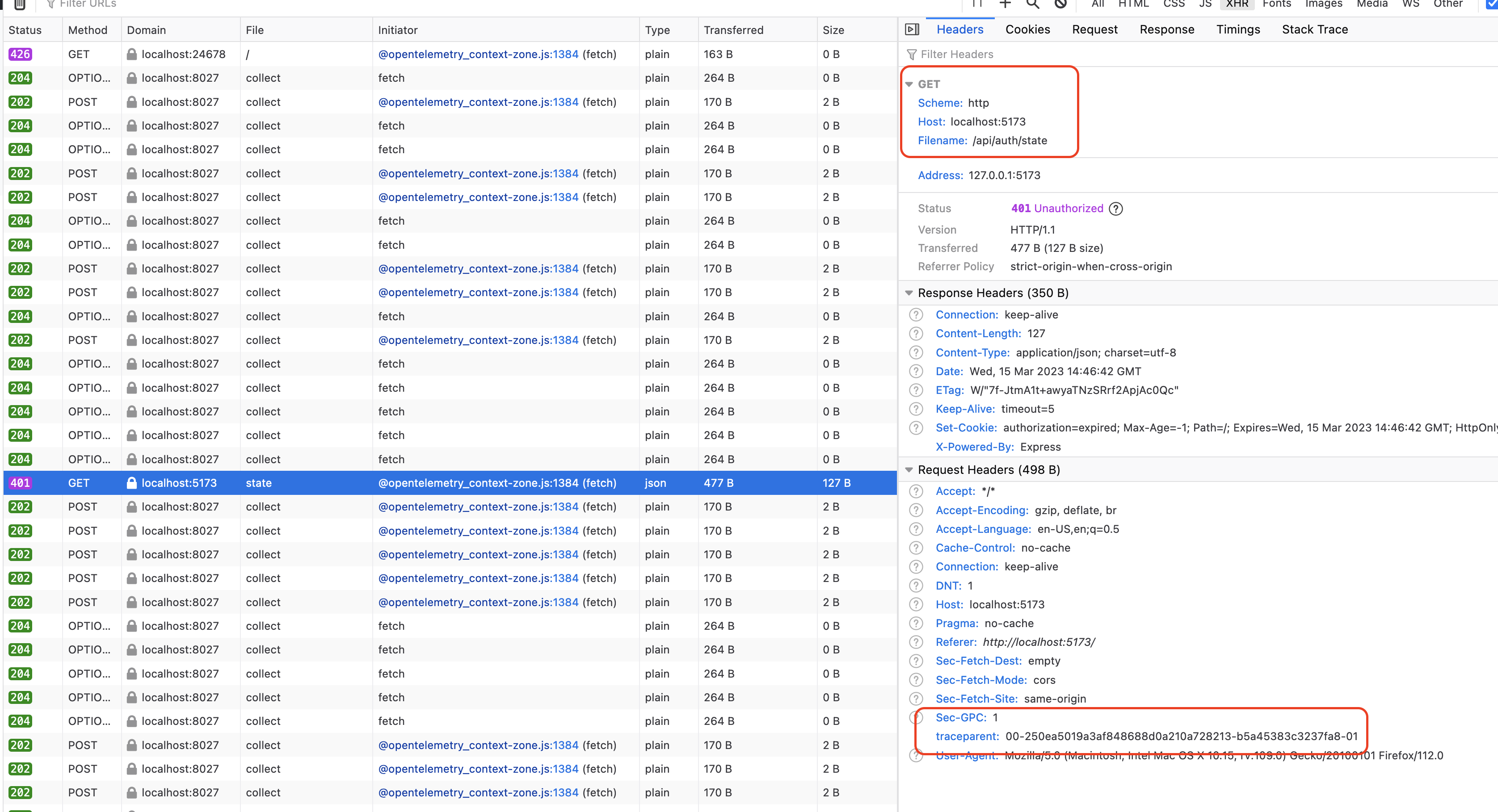 Add more documentation on W3CTraceContextPropagator as it is not injecting correctly traceparent ...