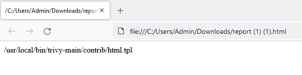 Trivy HTML Report Jenkins pipeline · Issue #2545 · aquasecurity/trivy · GitHub