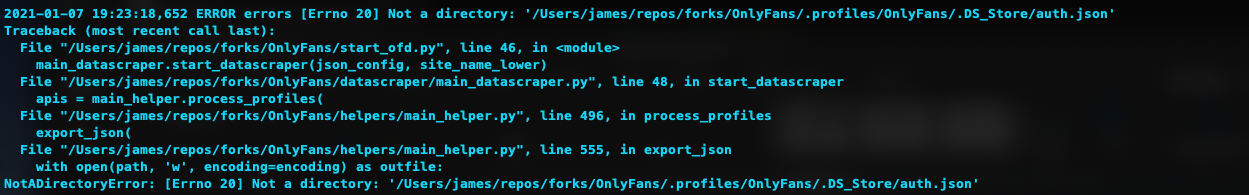 sqlalchemy .... ? · Issue #681 · UltimaHoarder/UltimaScraper · GitHub
