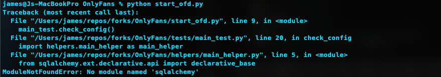 sqlalchemy .... ? · Issue #681 · UltimaHoarder/UltimaScraper · GitHub