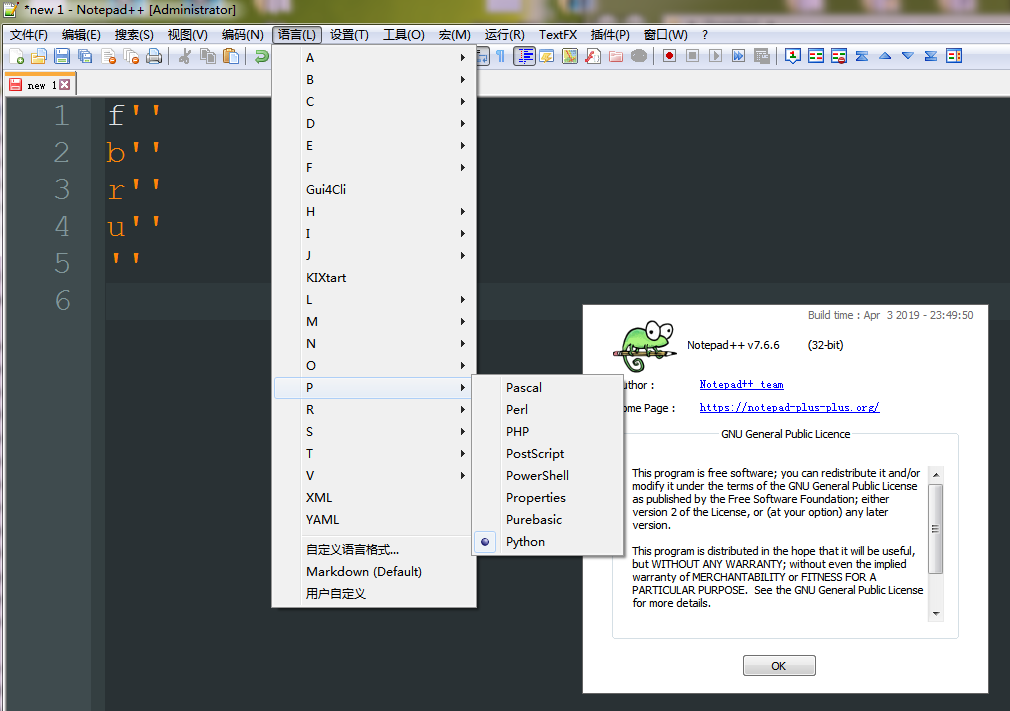 python f-string color incorrect · Issue #5735 · notepad-plus-plus ...