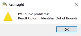 Error plotting PVT properties · Issue #8399 · OPM/ResInsight · GitHub