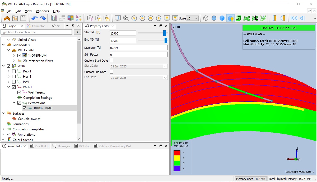 Well planner trajectory and/or perfs changing on project reload · Issue #9439 · OPM/ResInsight ...