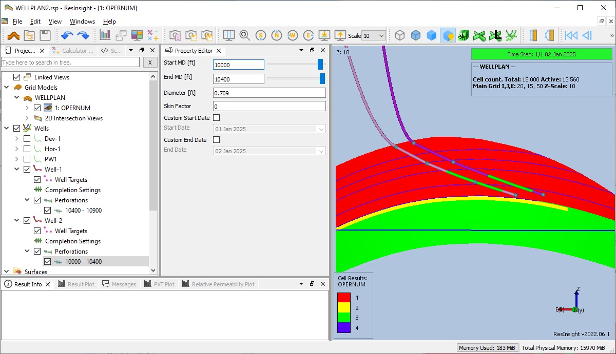 Well planner trajectory and/or perfs changing on project reload · Issue ...