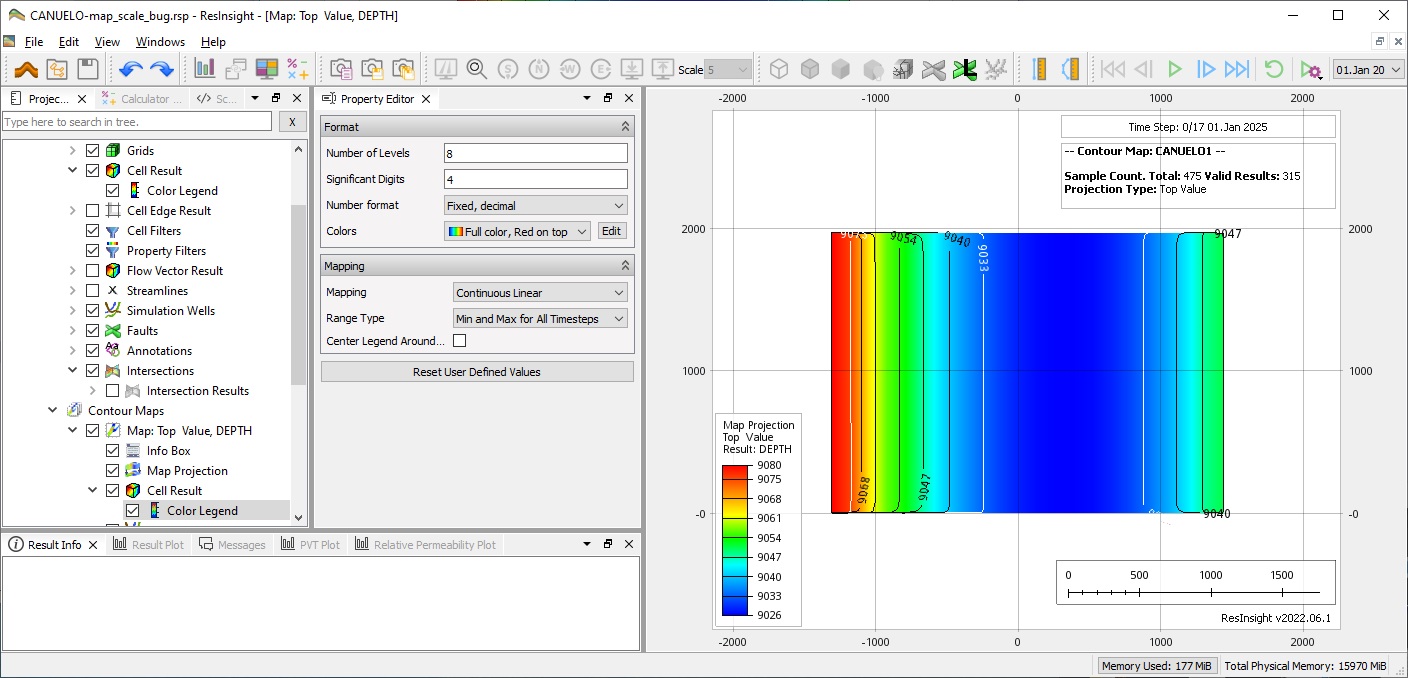 Bug: crash on contour plot legend number of levels property change · Issue #9464 · OPM ...