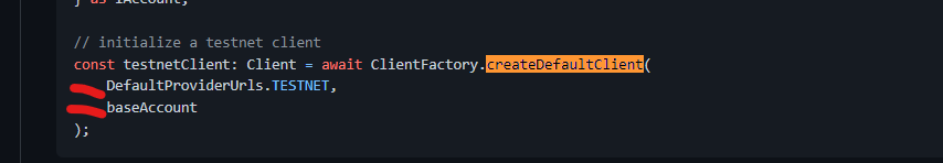 third optional argument of ClientFactory.createDefaultClient isn't optional in the code · Issue ...