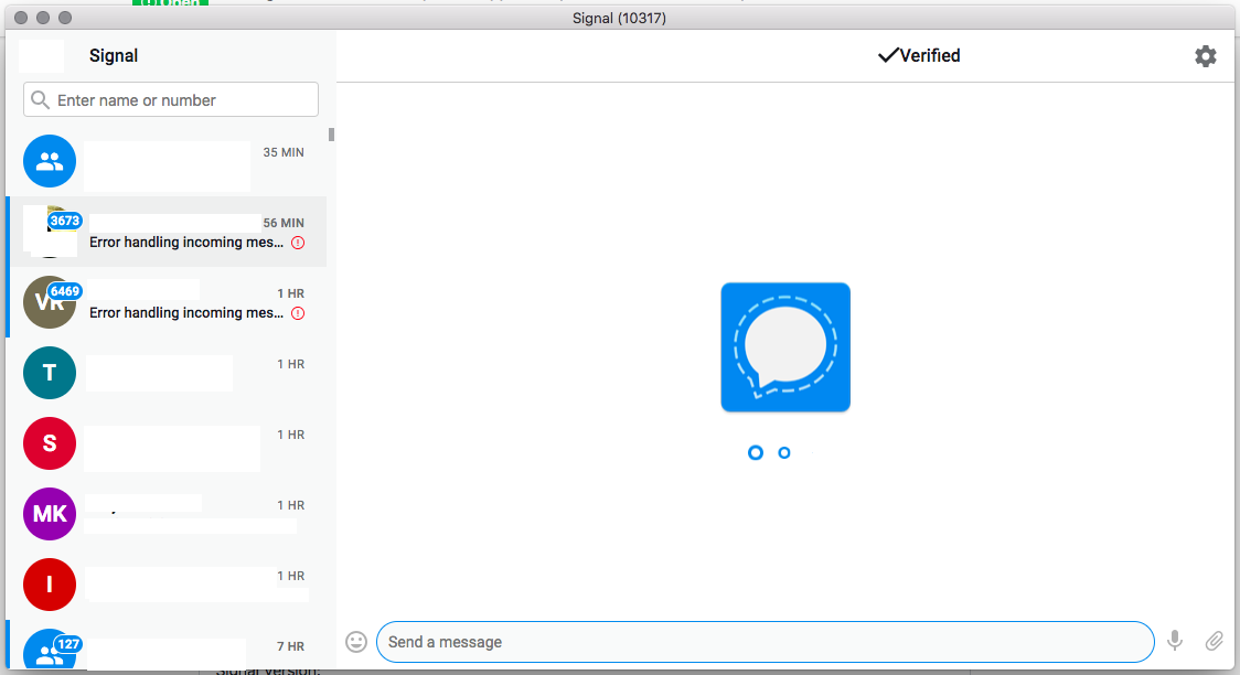 Debug Log causes app to crash; error handling incoming message · Issue #3145 · signalapp/Signal ...