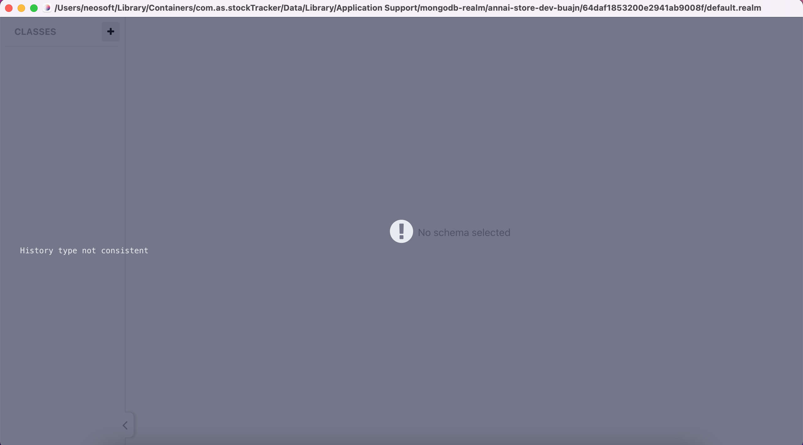 History type not consistent · Issue #1589 · realm/realm-studio · GitHub