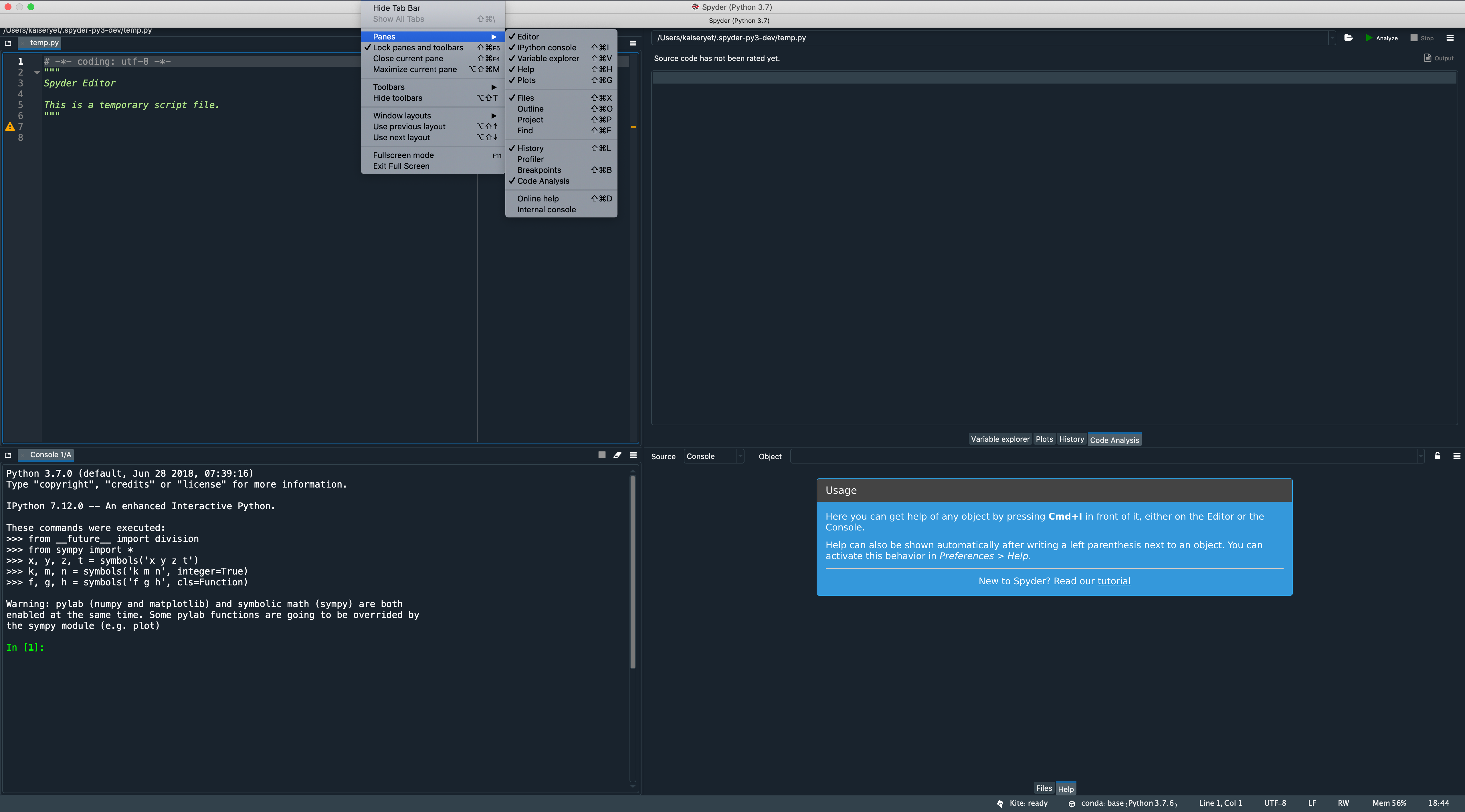 Spyder notebook Not Working With Spyder 4 Issue 238 Spyder ide spyder notebook GitHub