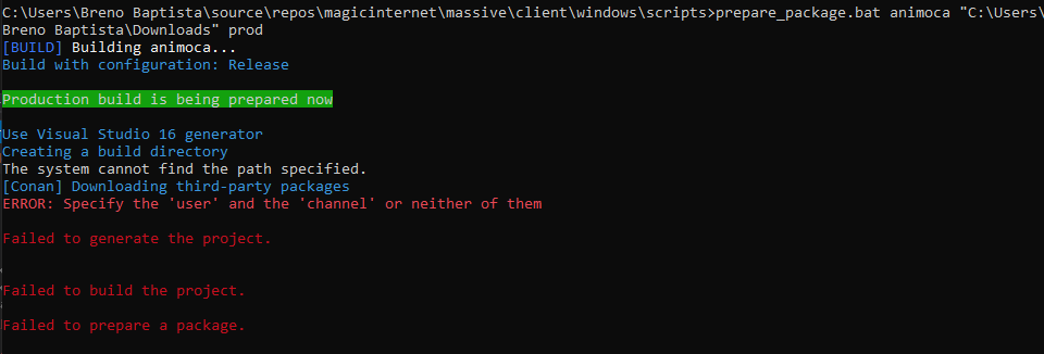 Specify the 'user' and the 'channel' or neither of them · Issue #7568 ...