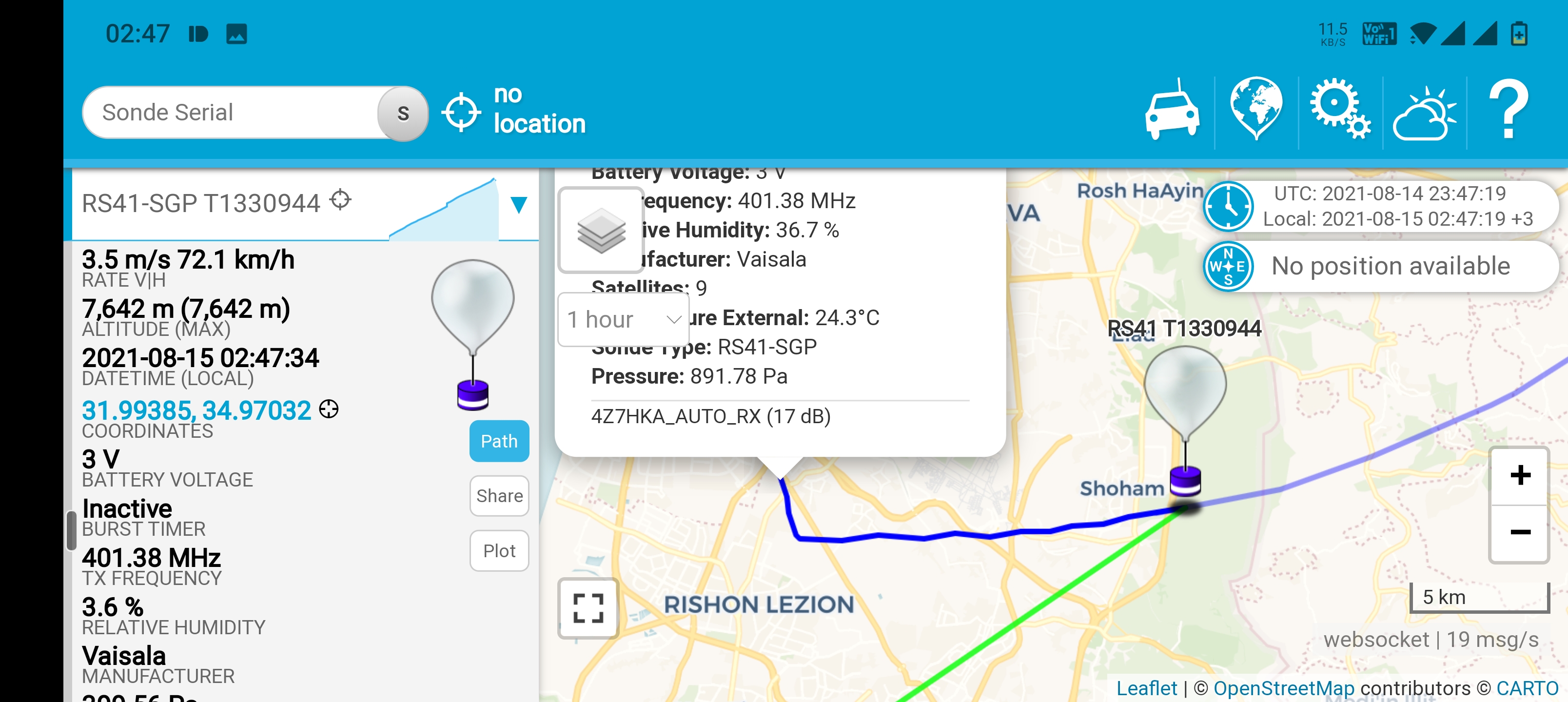 probe frequency · Issue #102 · projecthorus/sondehub-tracker · GitHub