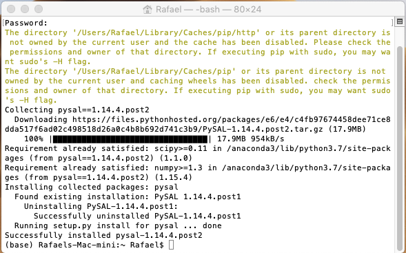 QGIS plugin not loading: no module named pysal · Issue #2 · danioxoli/HotSpotAnalysis_Plugin ...