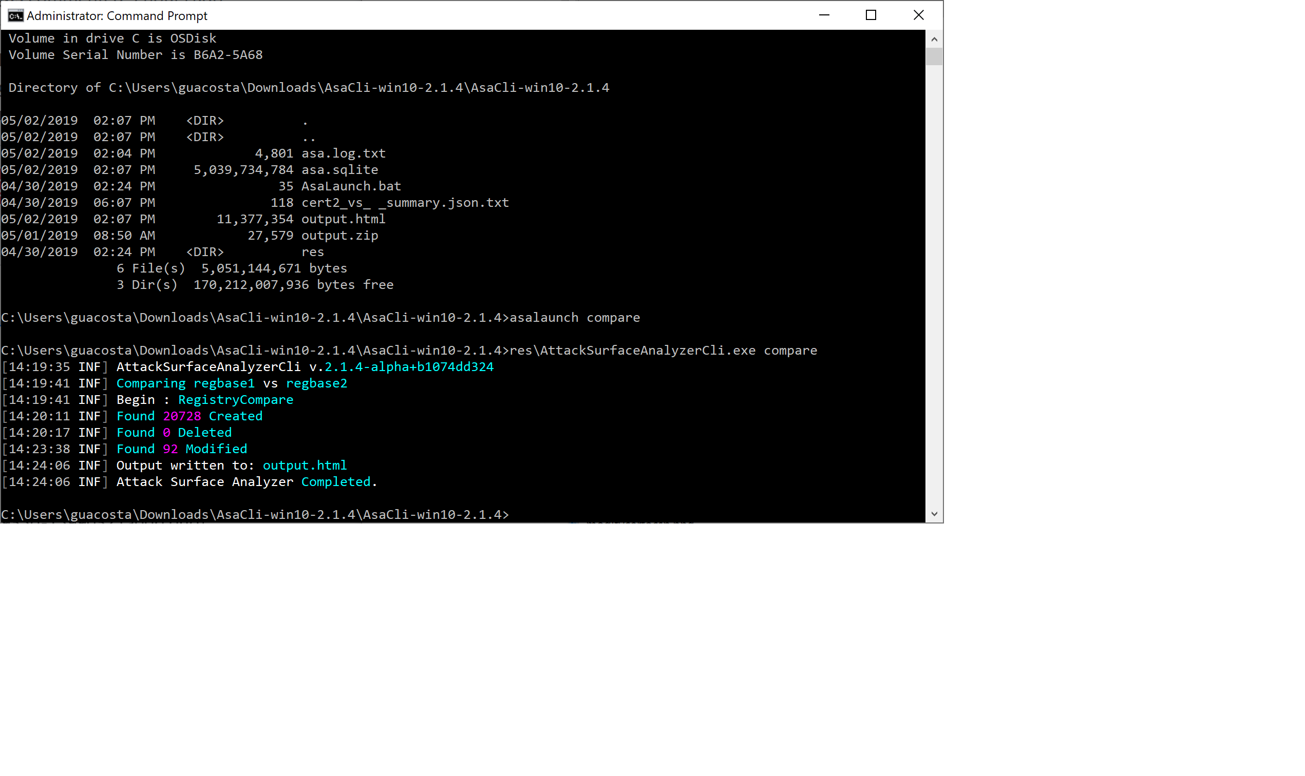 Large Suspicious Count of Registry Changes Reported · Issue #187 ...