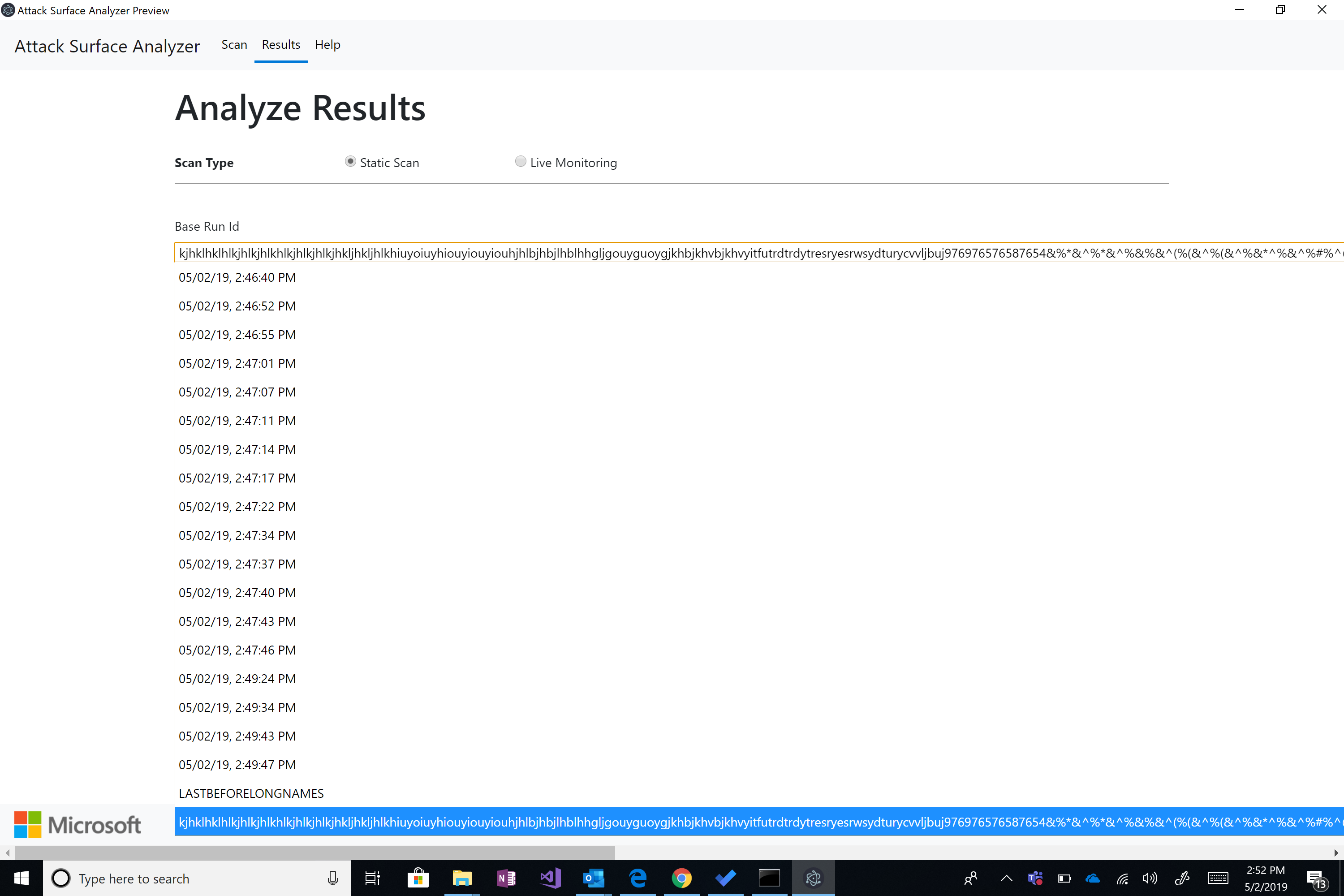 Restrict length of runid names · Issue #173 · microsoft/AttackSurfaceAnalyzer · GitHub