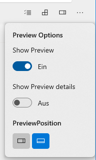 Feature: Support for changing the preview pane position · Issue #4890 ...