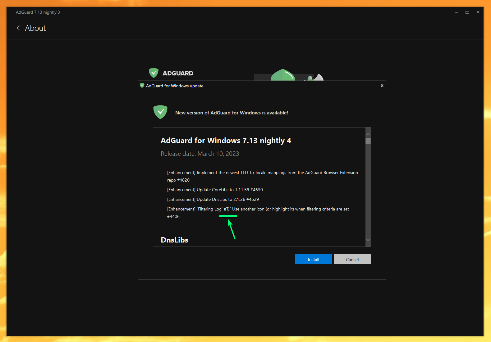 Incorrect translation in the updater window · Issue #4640 · AdguardTeam/AdguardForWindows · GitHub