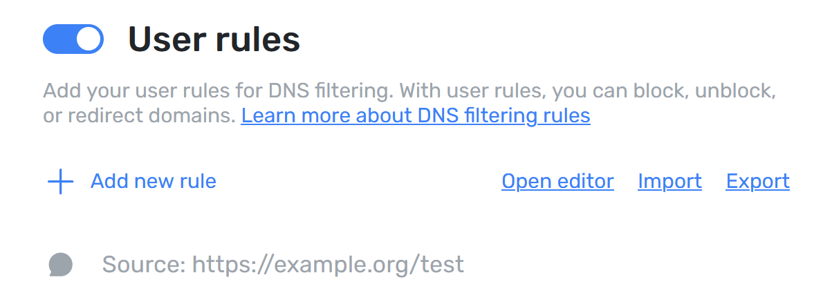 Slashes are not preserved in comments (URLs look weird) · Issue #576 · AdguardTeam/AdGuardDNS ...