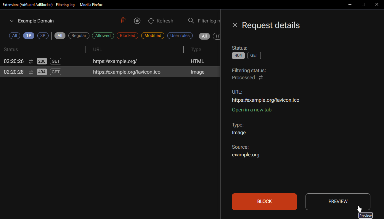Minor UI issue (button `ᴛʀʏ ᴀɢᴀɪɴ` not outlined when using TAB) in `Filtering log` · Issue #2326 ...