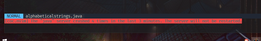 The language server keeps crashing · Issue #184 · neoclide/coc-java · GitHub