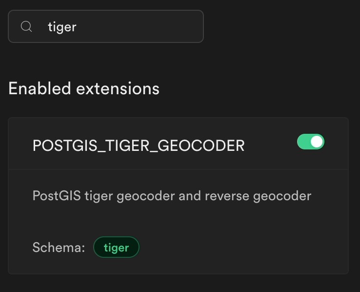 How to Use PostGIS to Convert Address to Latitude and Longitude in PostgreSQL · supabase ...