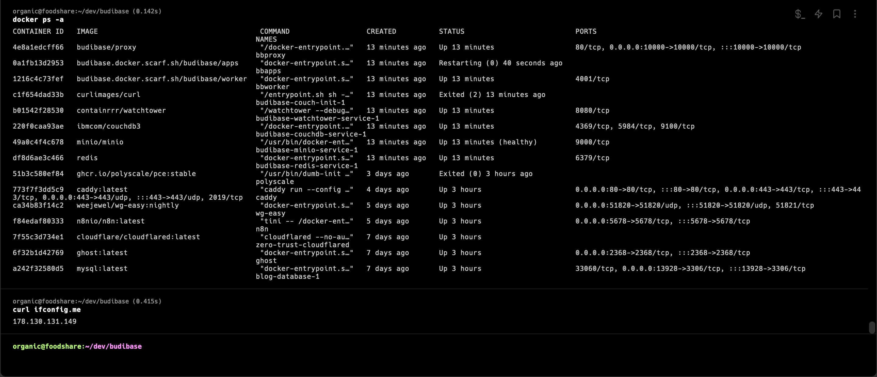 Error: connect ECONNREFUSED 172.23.0.3:5984 · Issue #11113 · Budibase/budibase · GitHub