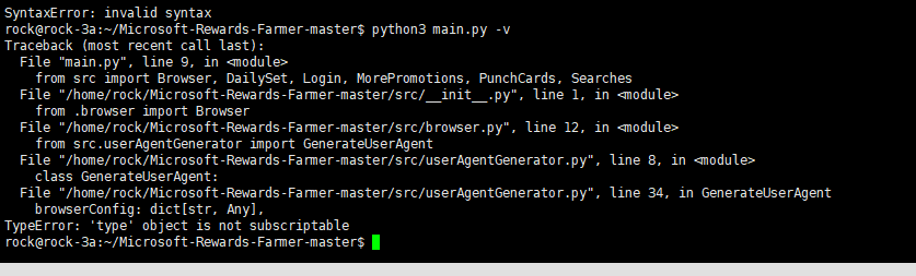 Can not run program · Issue #337 · charlesbel/Microsoft-Rewards-Farmer ...