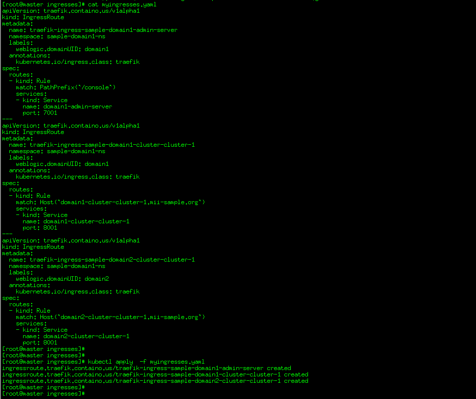 Test Traefik Loadbalancer Error · Issue 2818 · Oracle Weblogic Kubernetes Operator · Github