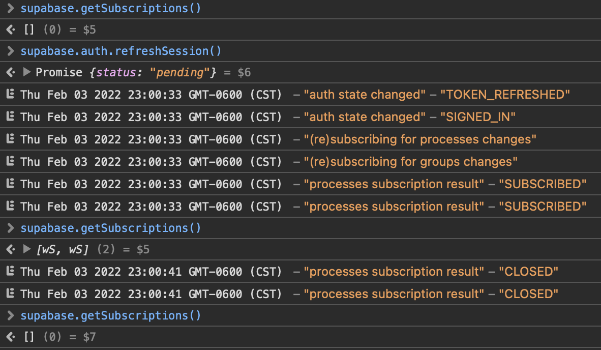 My realtime subscriptions get terminated and I cannot recover them · supabase · Discussion #5312 ...