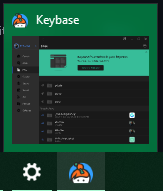 Keybase Window Launching on "Hidden Desktop" · Issue #24656 · keybase/client · GitHub
