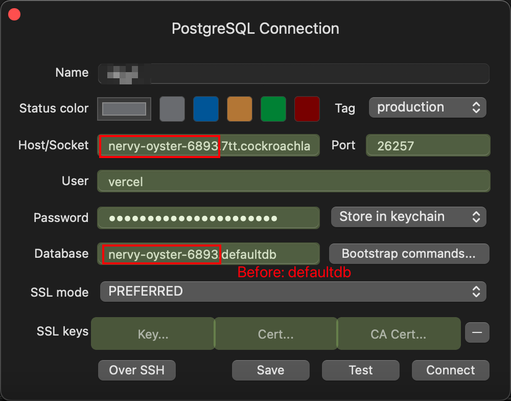 Cockroachdb Support Doesnt Work With Cockroach Cloud Because It Requires Some Query Parameters 1904