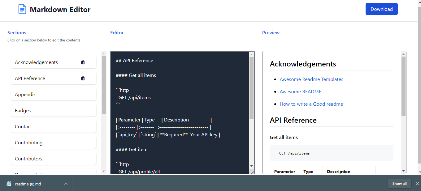 GitHub - vaishalinarula/Markdown-Editor