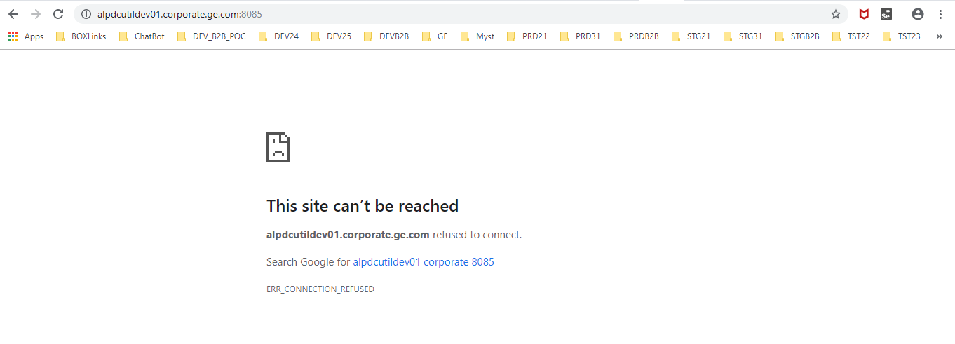 Unable to Open Ngnix with port 8045 · Issue #613 · QT-DevOps/DevOpsIssues · GitHub