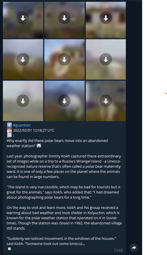 How send message with text and few images? · Issue #1279 · php-telegram-bot/core · GitHub