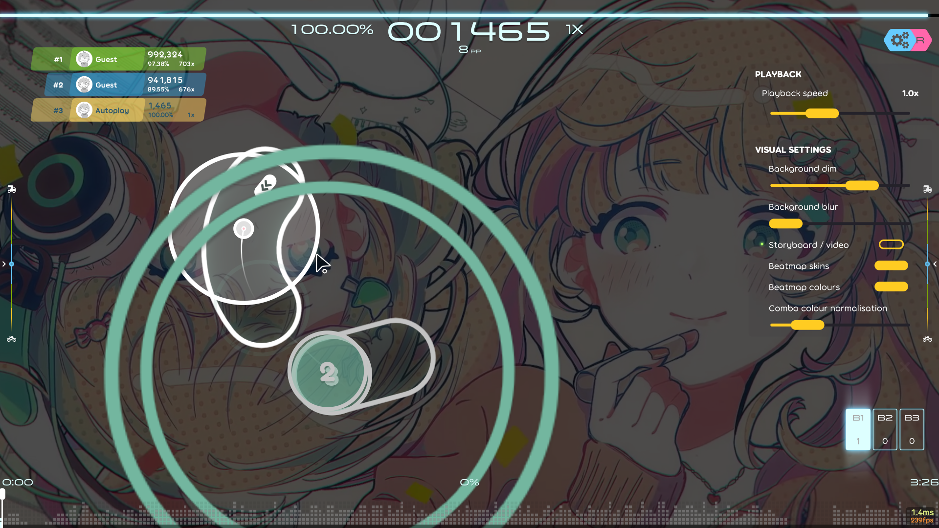 Approach circle looks blurred with FR mod on · Issue #23109 · ppy/osu ...