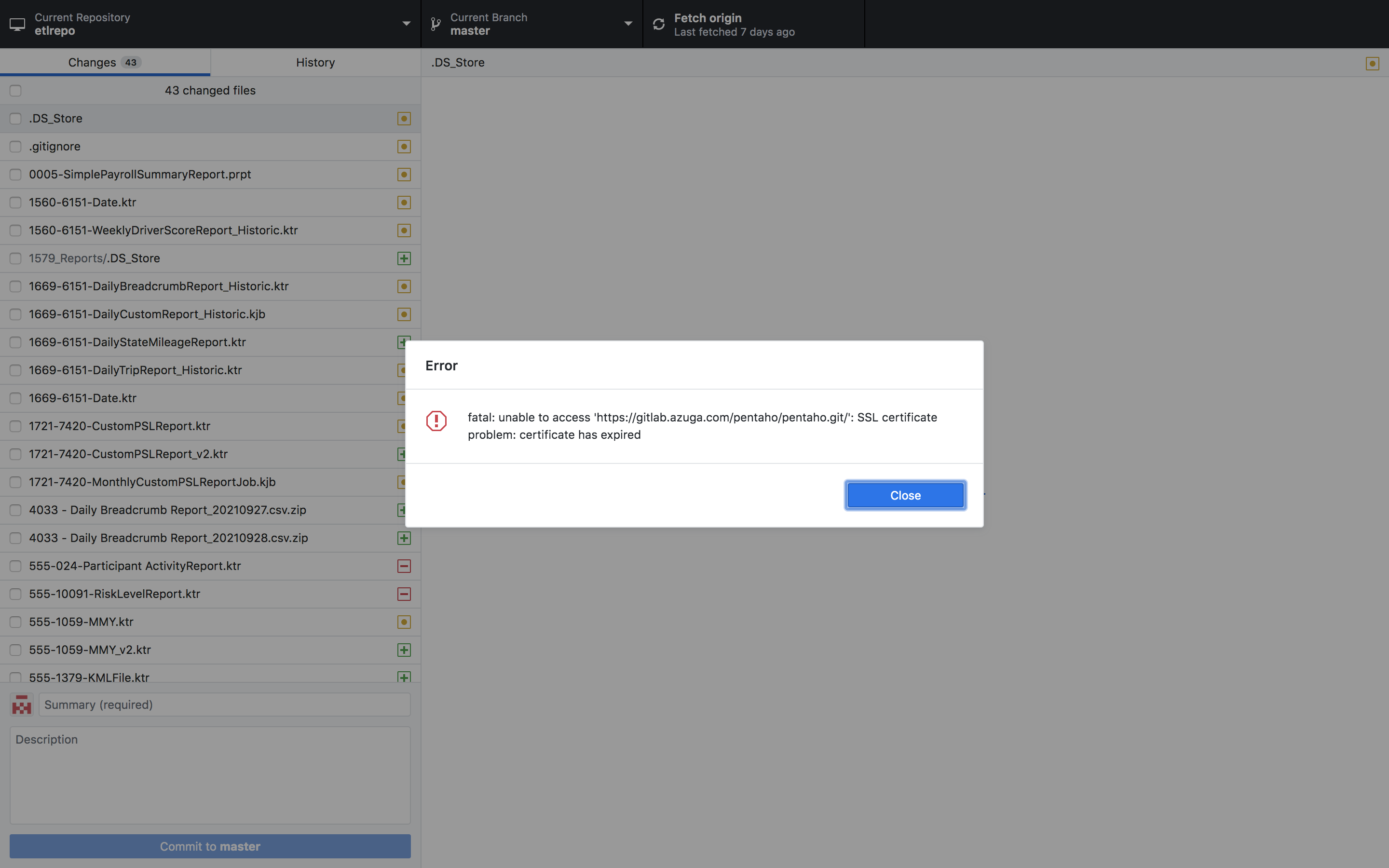 Getting SSL certificate expire error · Issue #13079 · desktop/desktop · GitHub