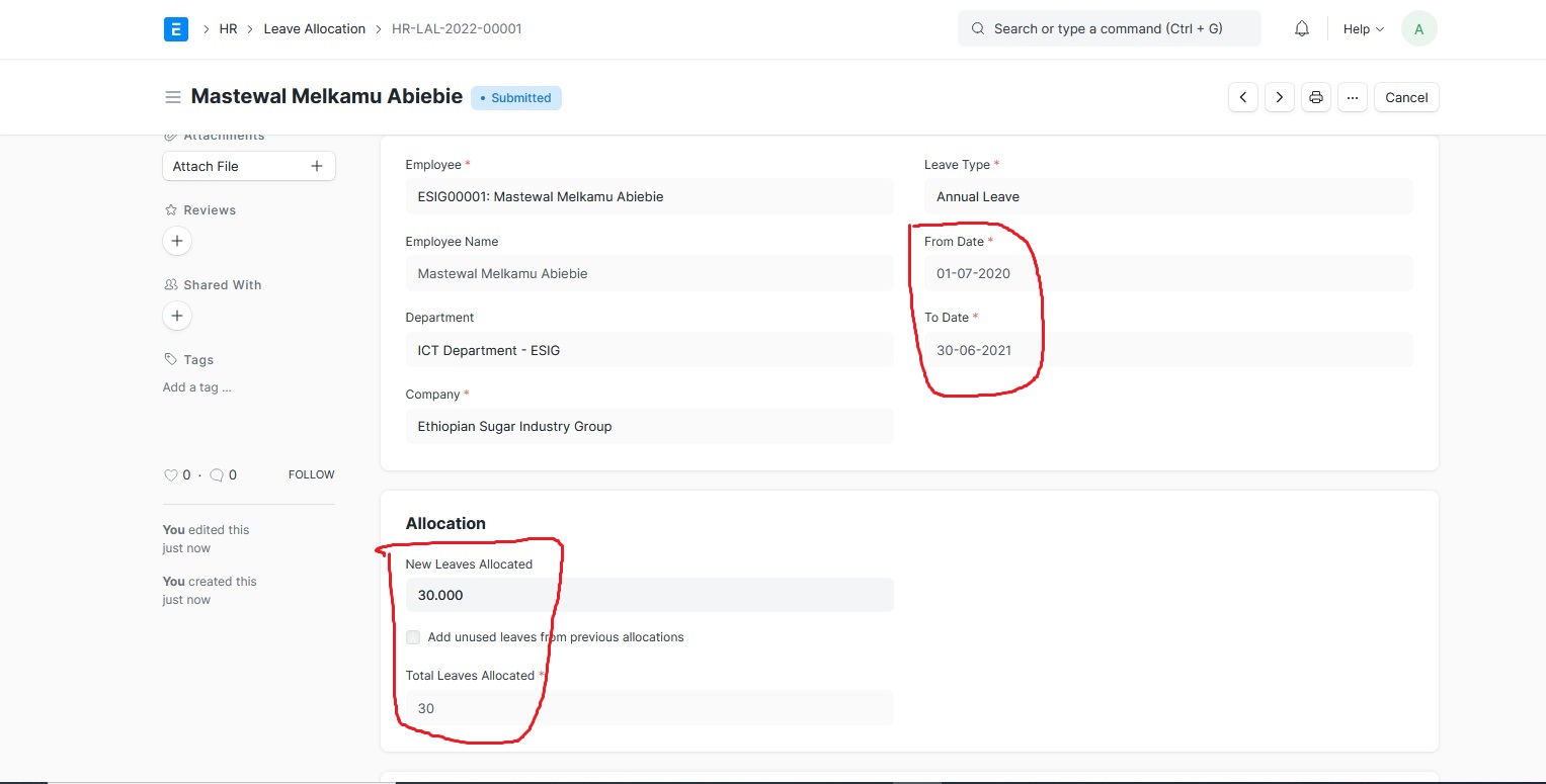 Expire Carry Forwarded Leaves (Days) · Issue #61 · frappe/hrms · GitHub