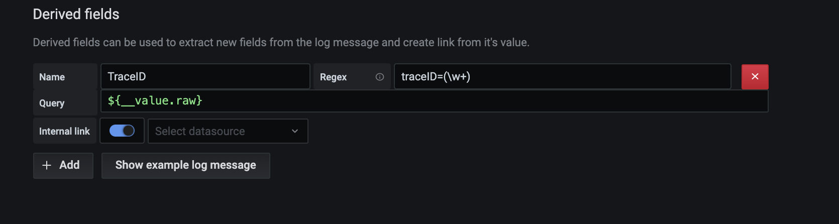 Loki - derived field configuration · Issue #26087 · grafana/grafana · GitHub