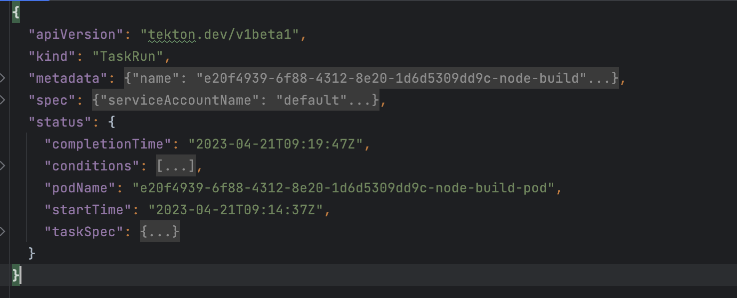 When the node I am using runs out of memory, the step will fail, and eventually the status.steps ...