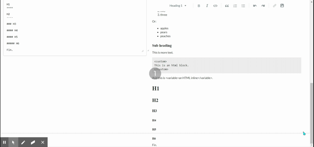 Rich Text Editor Overlaps Markdown Text Editor · Issue #334 · accordproject/markdown-editor · GitHub