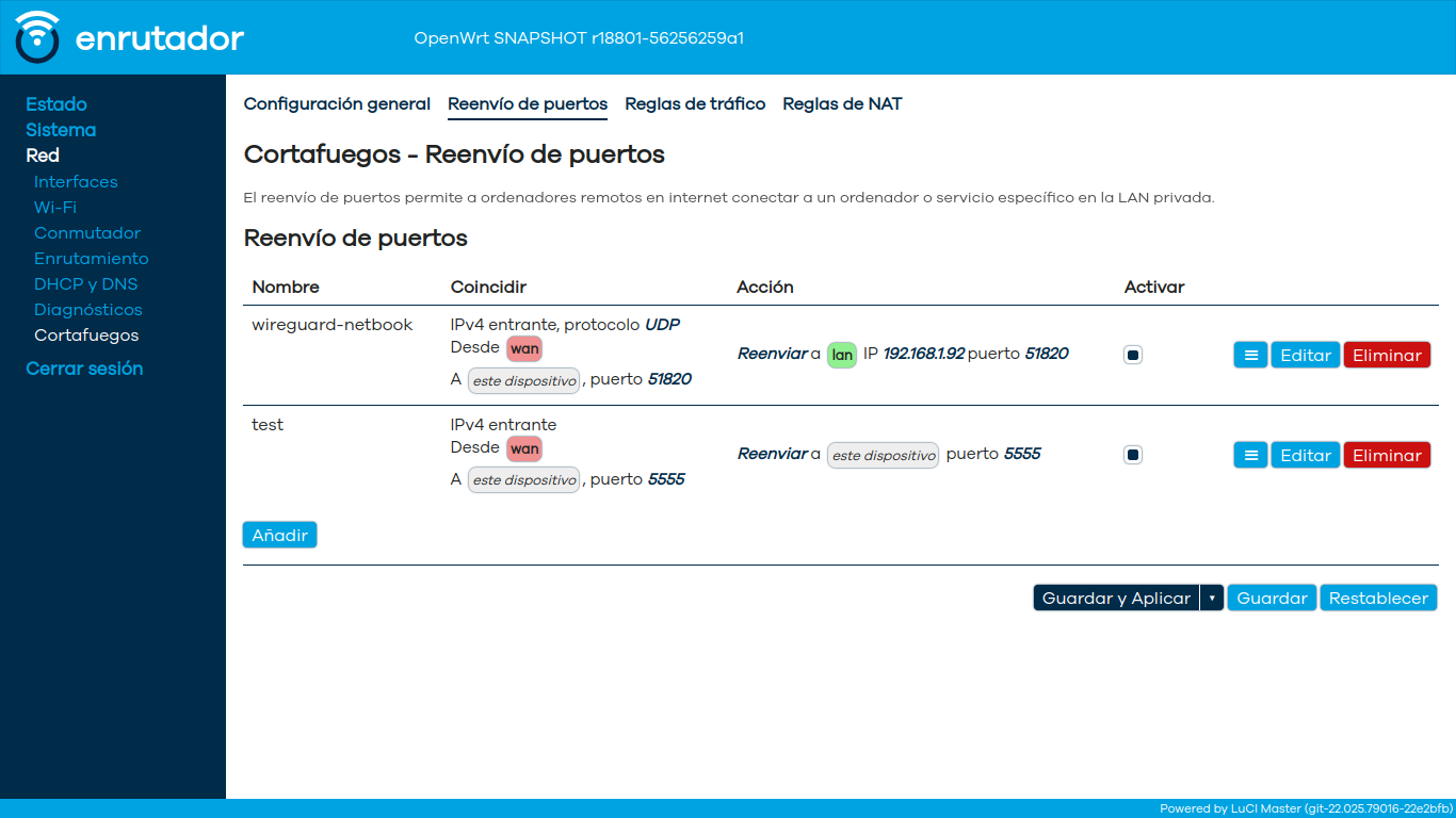 luci-app-firewall: error in destination zone selection in port ...