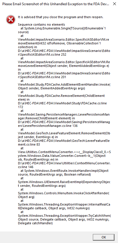 Exception produced when removing Lateral Structure from the Study Tree · Issue #193 ...