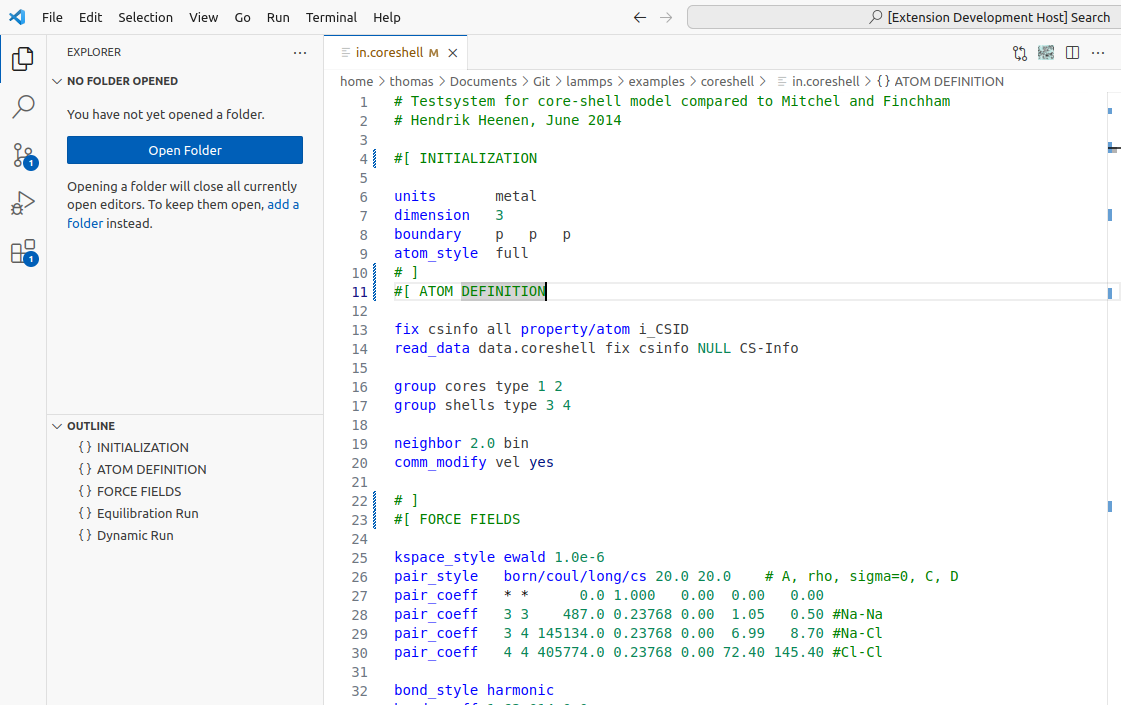 create outline · Issue #52 · ThFriedrich/lammps_vscode · GitHub