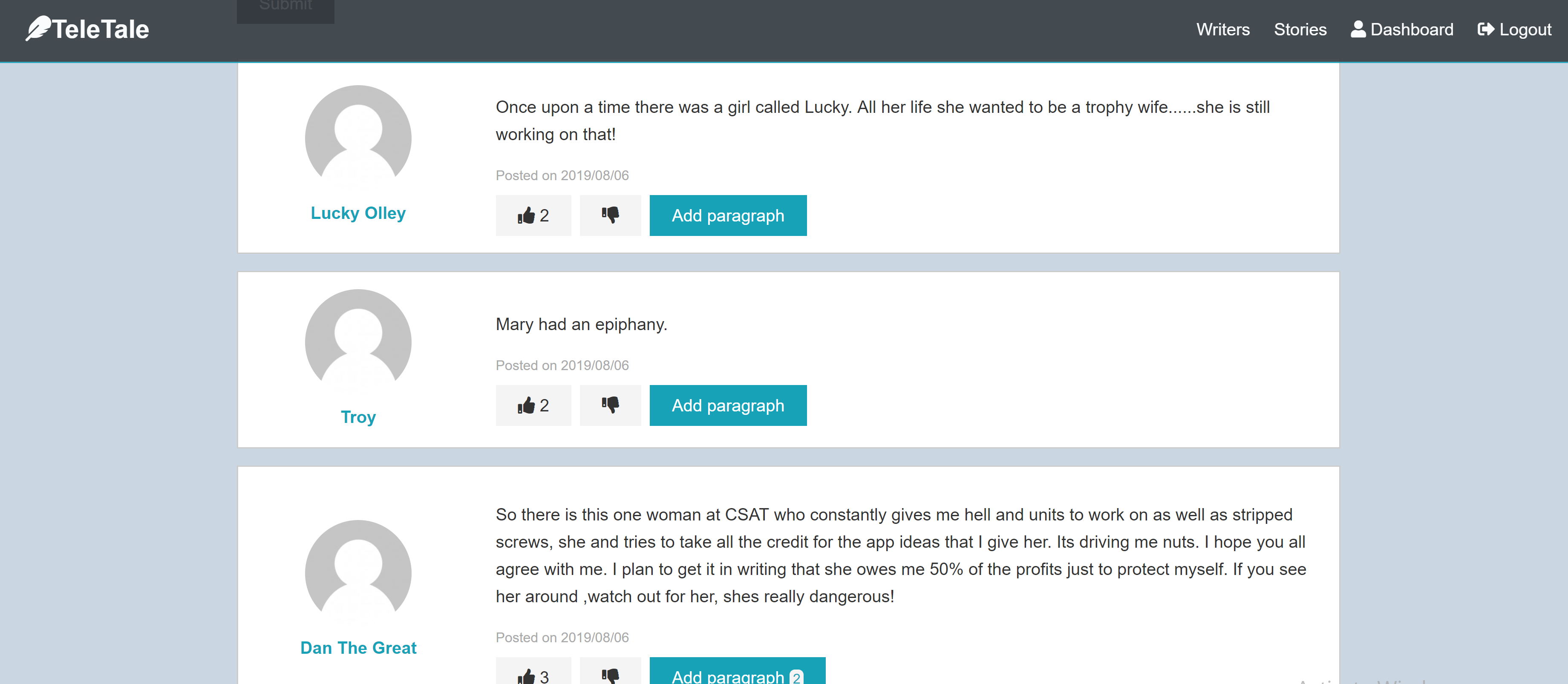 GitHub - Suha19/TeleTale